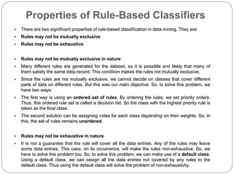 Rule Based Algorithmspptx