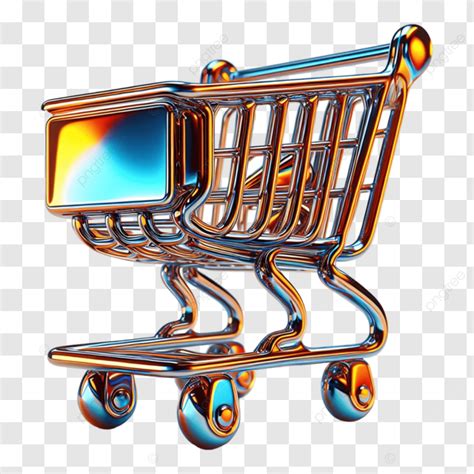 장바구니 메탈릭 쇼핑 카트 쇼핑 카트 Png 일러스트 및 이미지 에 대한 무료 다운로드 Pngtree