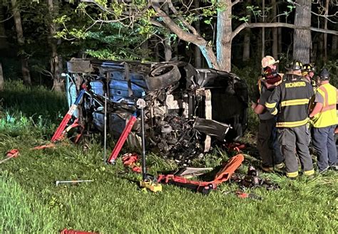 Driver Injured Trapped After Two Vehicle Rollover Crash That Left