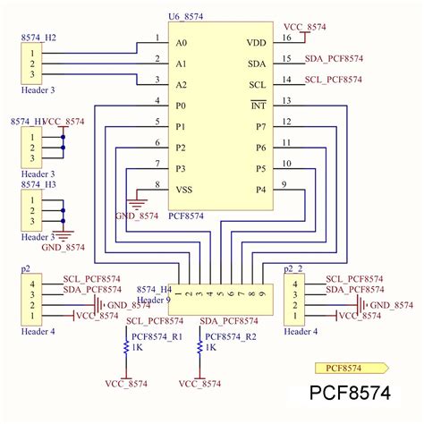 Dkardu 5 Unids Pcf8574 Placa De Expansión Io Pcf8574 Expansor De Es I2c