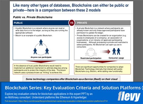 Blockchain Series Key Evaluation Criteria And Solution Platforms Ppt