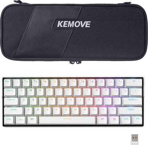 Kemove Snowfox Dk61 Triple Mode 2 4g Type C Bluetooth 5 0