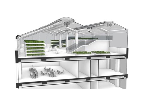 옥상온실 컨셉 기계연구원 공동연구 — Akj
