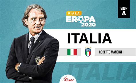 Profil Tim Piala Eropa 2020 Italia Deretan Pemain Tua Dan Tuah Mancini