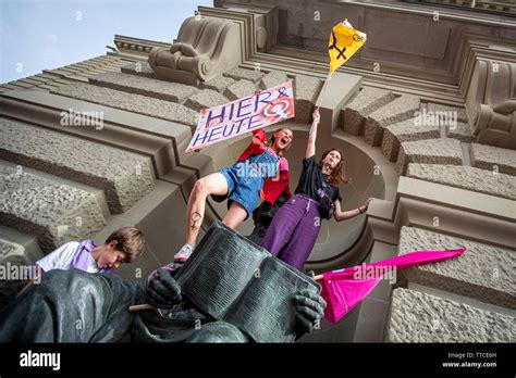The Frauenstreik Womens Strike Brought Record Numbers Of Women To