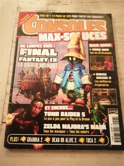 Magazine Consoles Max Soluces Numéro Collector Eur 2500 Picclick Fr