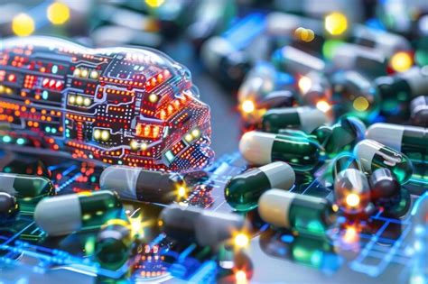 Pastillas Agrupadas En Una Placa De Circuitos Mejorar El Descubrimiento
