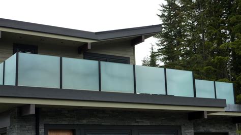 Vancouver Glass Railing Installations Of Glass Railings Aluminum