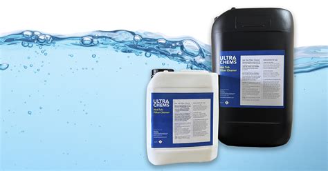 New Ultra Chems Hot Tub And Spa Filter Cleaner Solution Park Leisure