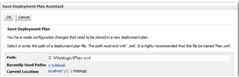 Creating Oracle Weblogic Deployment Plans Itbuzzpress