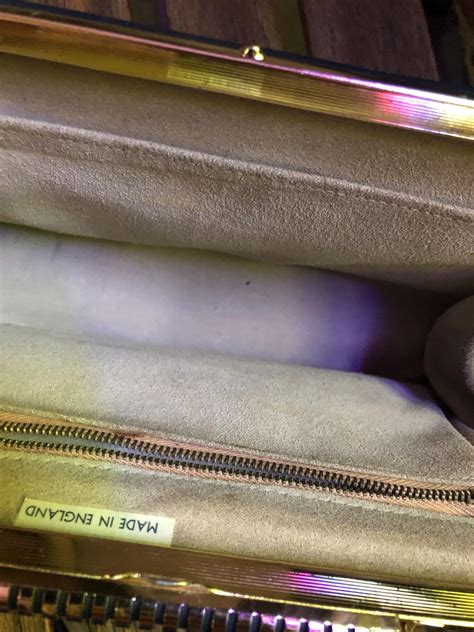 England Vintage Elbief Bag Top Handle Vintage Handbag Made In England Retro Purse Snap Top