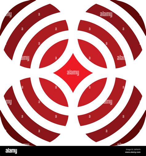 Red Target Icon Sign Vector Logo Design Stock Vector Image And Art Alamy