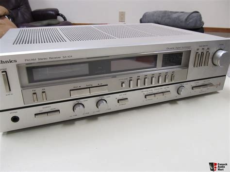 Vintage Technics Am Fm Stereo Receiver Sa 424 Photo 358470 Canuck
