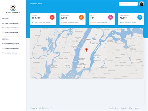Notus Design System Pro By Creative Tim Premium Ui Kit And Admin For