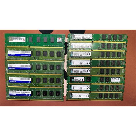 創見 威剛 金士頓8g Ddr3 1600雙面顆粒 終生保固記憶體 蝦皮購物