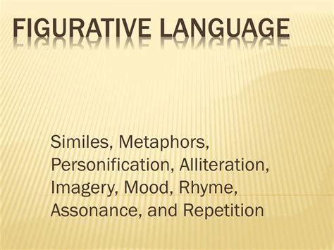 Ppt Figurative Language Powerpoint Presentation Free Download Id 6064870