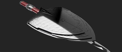 Lady Sif Sword And Shield 3d Model 3d Printable Cgtrader