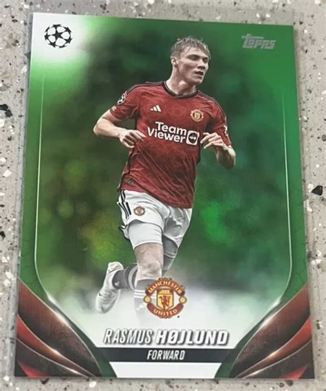 2024 Topps Green 199 Ramus Hojlund No 131 Eur 8 97 Picclick It
