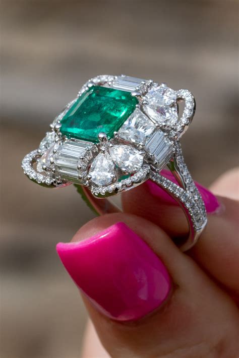 Emerald Vs Ruby Diamonds By Raymond Lee