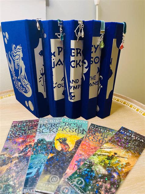 Percy Jackson And The Olympians Book Rebind Set Books 1 5 Etsy