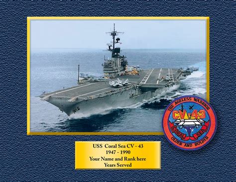 Uss Oldendorf Dd 972 Custom Personalized 85 X 11 Print Of Us Etsy