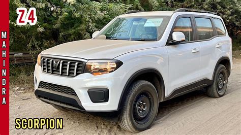 New Mahindra Scorpion Z4 🔥 Diesel At Most Value For Money Variant