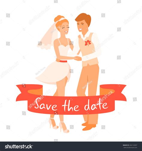 Save Date Vector Wedding Card Decoration Stock Vector Royalty Free