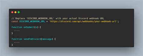 Sending Discord Notifications For Google Form Submissions App Script