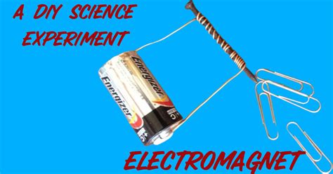 Electromagnet Science Experiment
