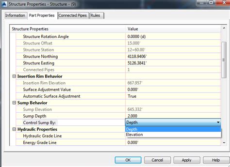 2008 civil 3d structure sump autodesk community