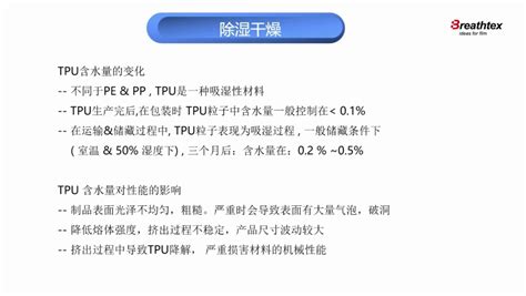 Tpu含水量对性能的影响 Cmpe 艾邦第七届精密陶瓷产业链展览会