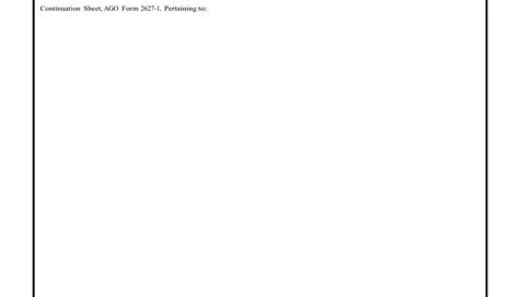 Ago Form 2627 1 ≡ Fill Out Printable Pdf Forms Online