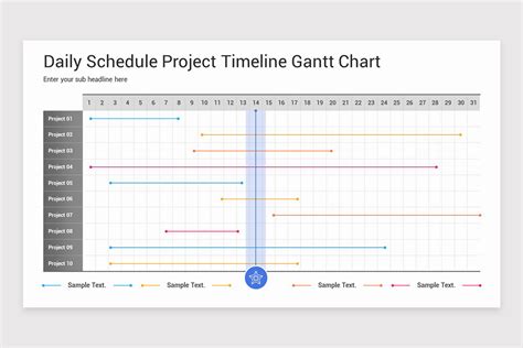 Daily Schedule Timeline Powerpoint Template Nulivo Market