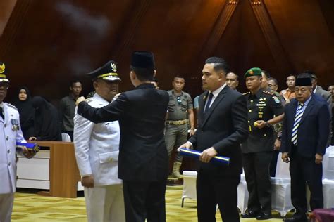 Gantikan Meurah Budiman Asra Resmi Menjabat Pj Bupati Aceh Tamiang