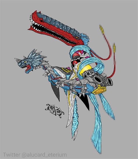 Chaosmon Leviamon Ultimatechaosmon Digimon Original Armor Belt Corruption Digimon