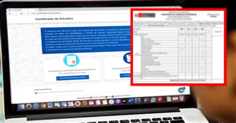 Constancia de logros de aprendizaje vía Minedu revisa cómo