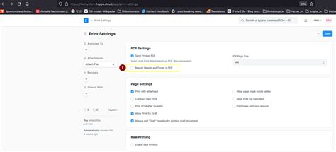 PDF Print Format Content Not Shown Linked To Repeat Header And Footer In PDF Setting Issue