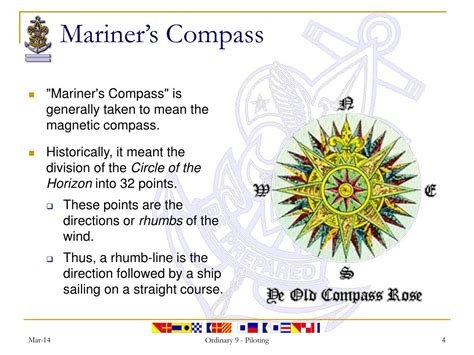 Ppt Piloting Compass And Degrees Chart Plotting And Relative Bearings