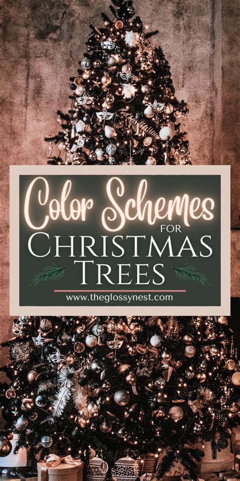 The Big List Of The Best Christmas Tree Color Schemes Green Christmas