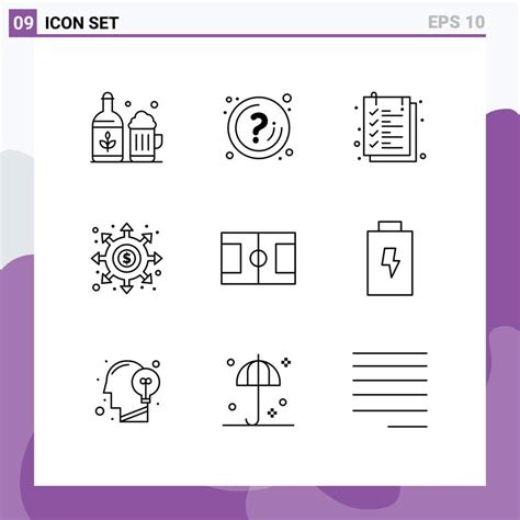 Set Of Modern UI Icons Symbols Signs For Wormhole Hole Information Black Hole Text Sheet