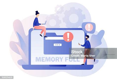 Memory Space Full Notification Folder Full On Laptop Cleaning Mobile