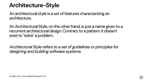 Software Architecture Architecture Styles And Patterns 1pdf Computer Software And