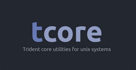 Github Lordoftrident Tcore Trident Core Utilities