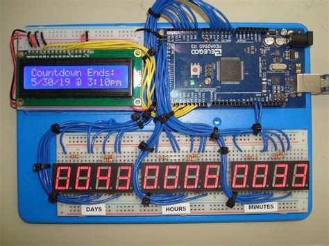 Timeduino 7 Segment Arduino Clock No Shift Registers Needed Artofit