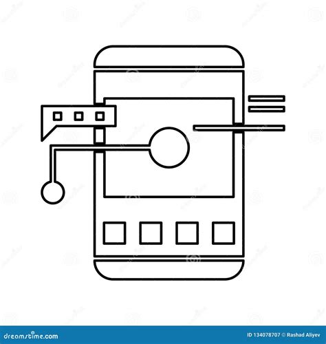 Mobile Apps Development Icon Element Of Cyber Security For Mobile Concept And Web Apps Icon
