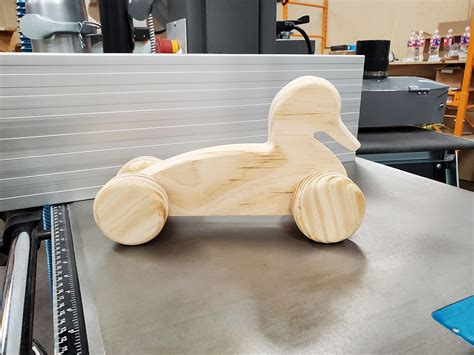 Rolling Duck Toy CNC AND VECTOR FILES Jays Custom Creations