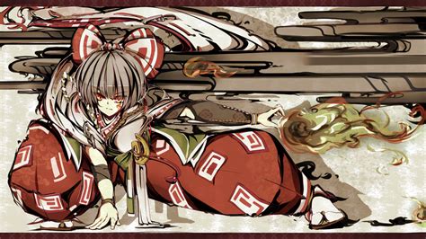 Fujiwara No Mokou Touhou Drawn By Saraso Ju Danbooru Fujiwara No Mokou Touhou Drawn By Saraso Ju Danbooru