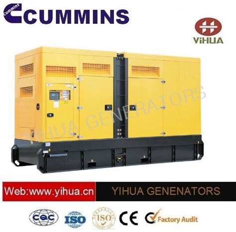 Industrial Waterproof Water Cooled Soundproof Silent 200kva 250kva