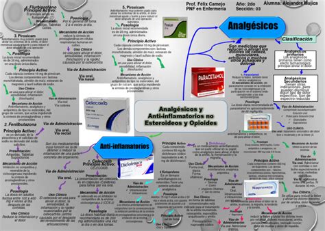 Clasificación Y Mecanismos De Analgésicos Pdf Droga Anti