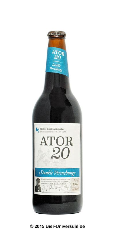 Riegele Ator Bier Universum